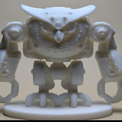 Free STL file Clockwork Owlbear (DND/TTRPG) 🎲 (OBJ)・Template to ...