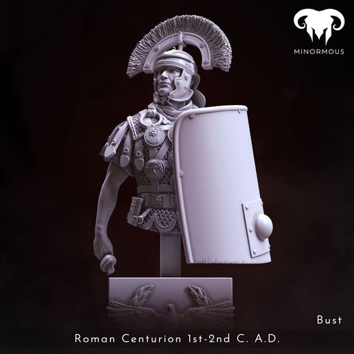 👤 Bundle - Roman Centurion 1st-2nd C. A.D. Bravery and Valor!・ 3D File ...