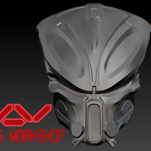 🦸 Predator Ravager Predator Biomask Predator Predator Mask 1/10・ STL ...