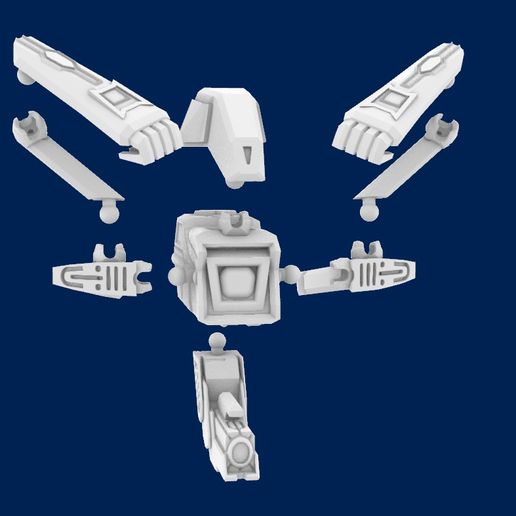 😇 Halo - Articulated Sentinel・ STL File for 3D printing・Cults