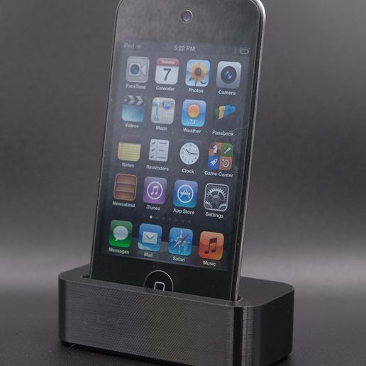 🍎 iPod Touch 4th Gen Stand/Display・ STL File for 3D printing・Cults