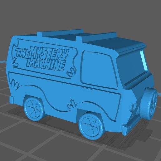 🎲 Mystery Machine・Free STL File for ・Cults