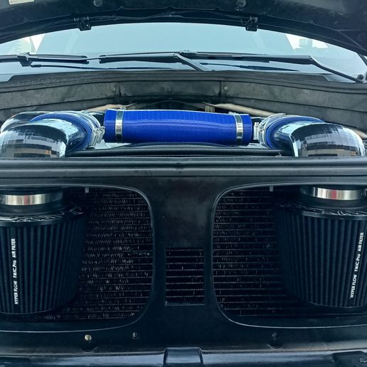🛞 BMW X5 E70 M57 3.0d Intake Air Tuning Stage2 Stage3・ OBJ File for 3D ...