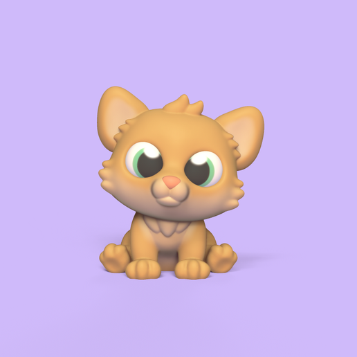 🗿 Cute Puma・ 3D File for ・Cults