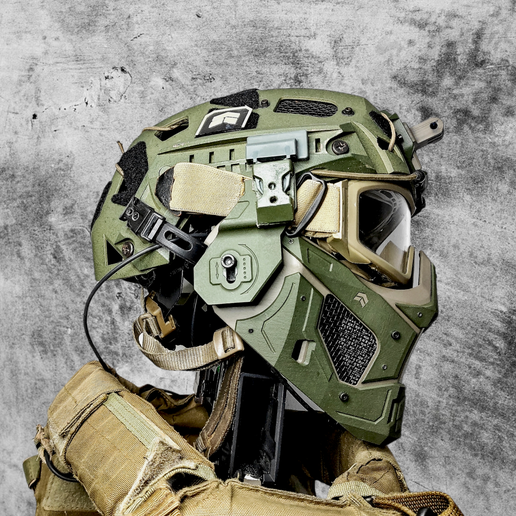 🔫 Fast Mask MK5・ 3D File for ・Cults