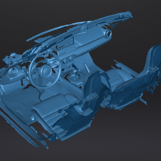 🚗 MAZDA MIATA MX-5 ND RF 2023 - COCKPIT / INTERIOR - 3D SCAN・ STL File ...