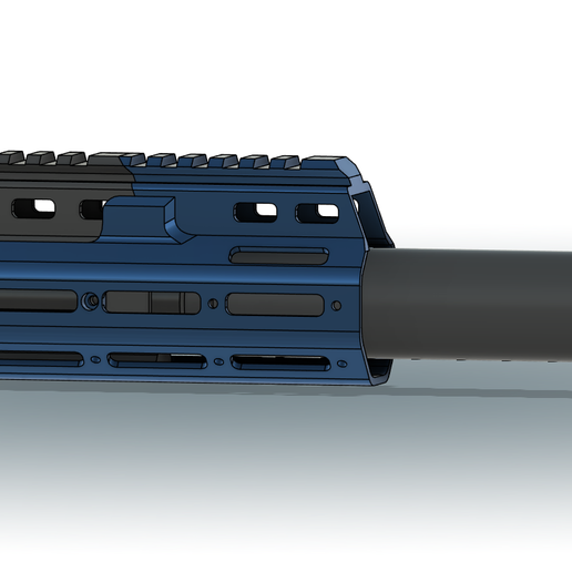 🔫 APC9SD - like Handguard for Maruyama APC9K & APC9・ STL File for 3D ...