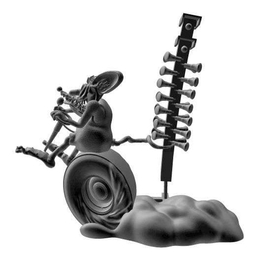 🐀 Rat Fink Drag Race・ STL File for 3D printing・Cults