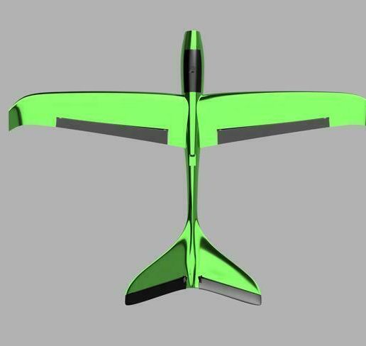 🛩️ RC V-Tail Airplane - Test Part・Free STL File for ・Cults