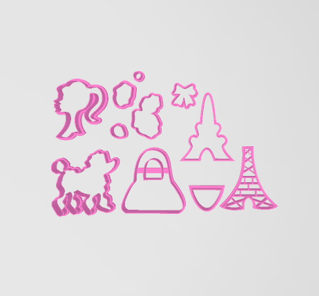 STL file kit barbie modular 👫 ・Design to download and 3D print・Cults