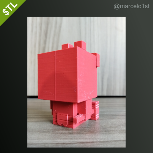 3D file CUBES Chaves - Chavo Del Ocho 👾 ・3D printing template to ...