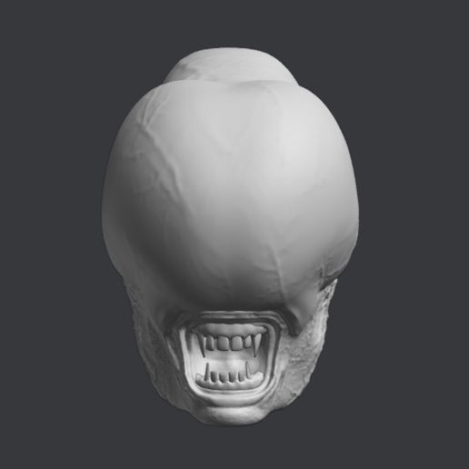 Archivo STL Máscara Neomorph STL de la película Xenomorph Alien 👽 ...