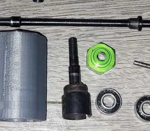 👽 original scx10/ax10 rear axle lockout・Free 3D File for ・Cults