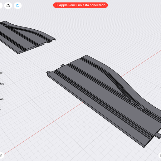 🚗 scalextric compact extra lane/rail・ STL File for ・Cults