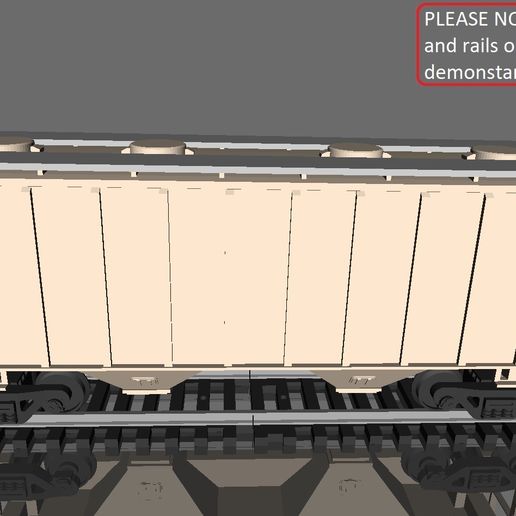 🚆 Trinity Rail (TRN) 2-bay 37 ft. CH-100-63 Covered Hopper in H0 Scale ...