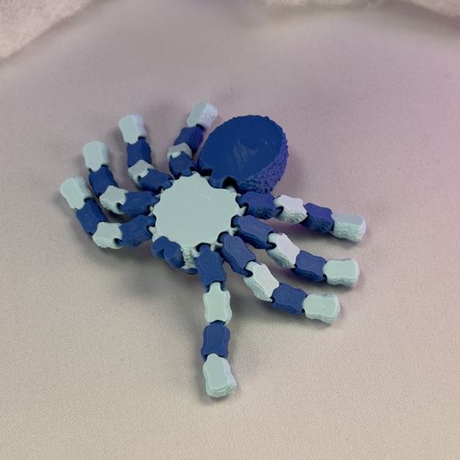 🕷️ Flexi Spider 2 (Articulated)・Free 3D File for 3D printing・Cults