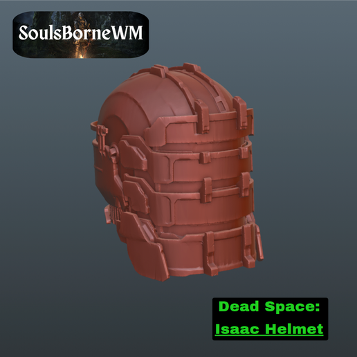 3D file Dead Space remake: Isaac Clarke Helmet 😵 ・3D print object to ...