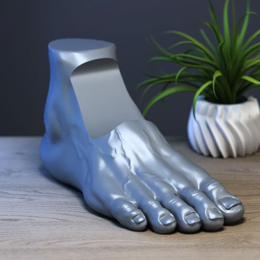 🦶 Foot Ps5 controller stand, Human foot head ps5controller holder, Foot ...