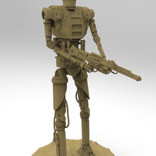 🤖 ig-11 from mandalorian 3D print model・ STL File for ・Cults