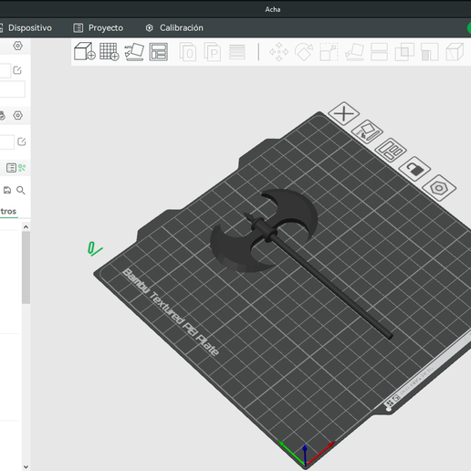 Free STL file Medieval Acha 🪓 ・3D printing template to download・Cults