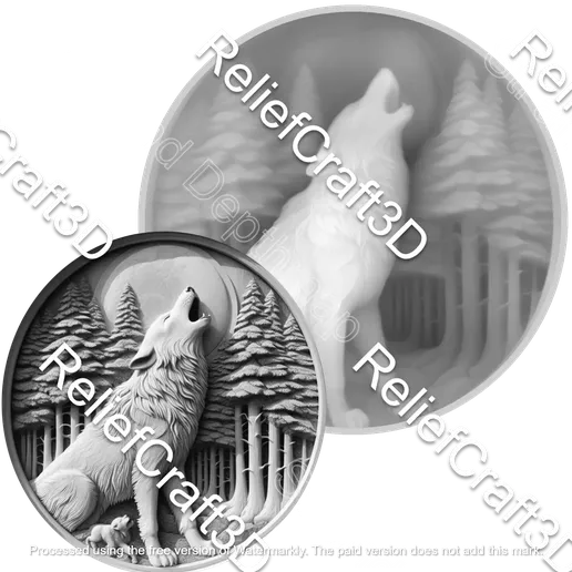 3D file WOLF1 🎄 ・Design to download and 3D print・Cults