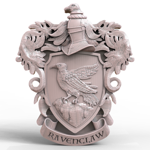 Ravenclaw Crest Transparent Ravenclaw Crest Camiseta Azul Oscuro Liso