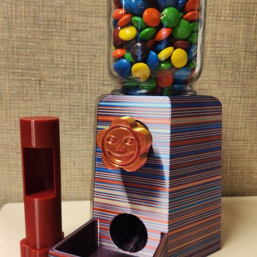 🍬 Candy Dispenser・Free GCODE File for 3D printing・Cults