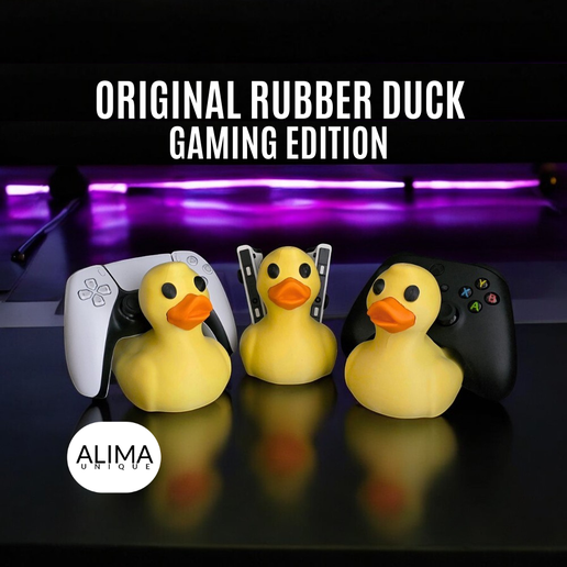 🦆 Original Rubber Duck - Gaming Edition - PS5 XBOX Switch Controller ...