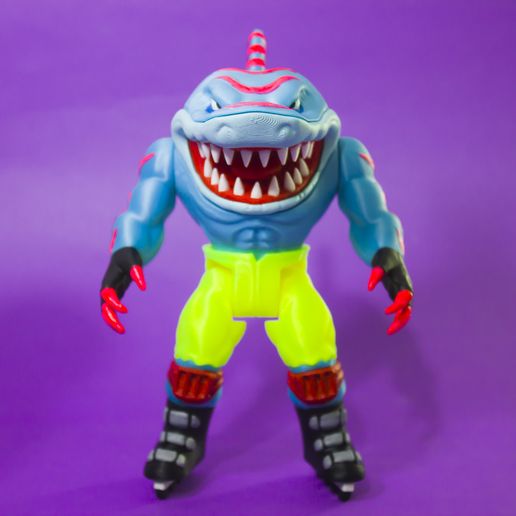 arquivo 3D Streex / Street Sharks / articulated 🧸 ・modelo para ...