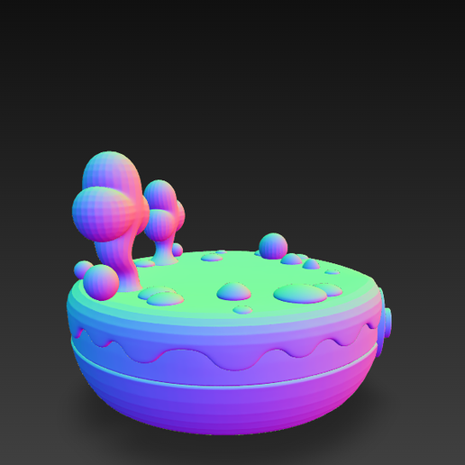🐉 Poison base Pokemon・ STL File for 3D printing・Cults