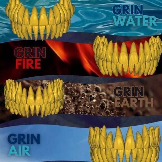 Fichier 3D exocad library grin 2025 🧰 ・Modèle à télécharger et à ...