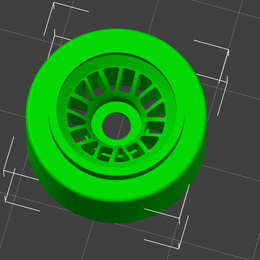 🛞 Front & Rear Wheel Rim For Mini-z F1・Free STL File for 3D printing・Cults