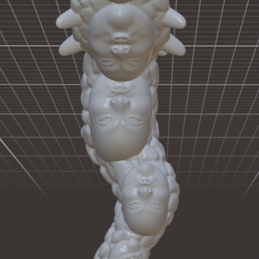 OBJ file Creepy Slug 🐌 ・3D printable design to download・Cults