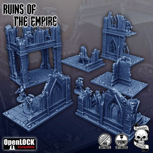 🎲 Sample For Tribes March 2025!・Free STL File for 3D printing・Cults
