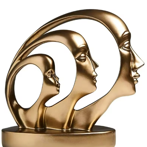 STL file Family statue - Decoration - Home interior statue - 3D print 👪 ...