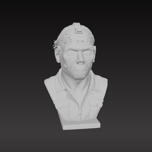 👤 Jason Voorhees bust・ STL File for 3D printing・Cults