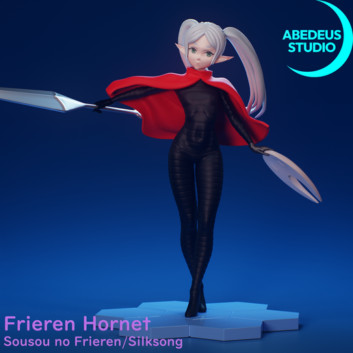 🧝 Frieren x Hornet - Frieren/Hollow Knight Silksong・ 3D File for 3D ...