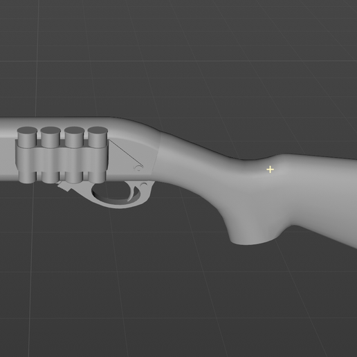 OBJ file American Remington M870 shotgun digital model 🗺️ ・3D print ...