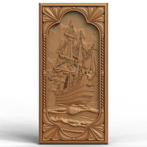 Archivo 3D 3D Model STL File for CNC Router Laser & 3D Printer 4077 ...