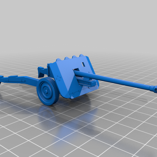 🔫 17pdr gun・Free STL File for ・Cults