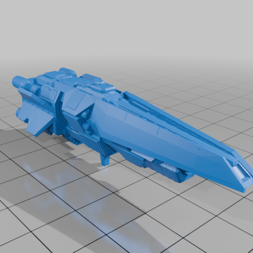 😇 Halberd-class light destroyer (Armada Legends - Halo)・Free 3D File ...