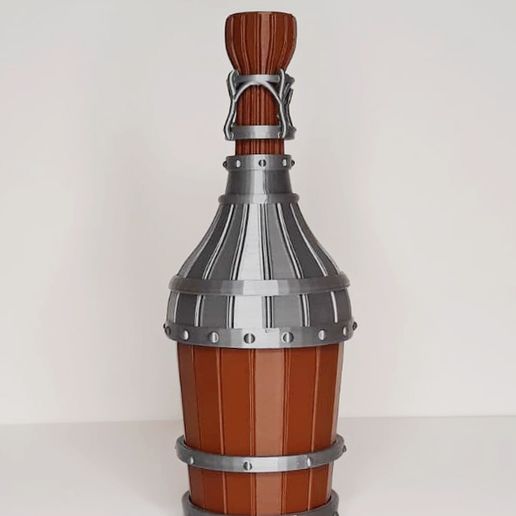 STL file medieval bottle 🍾 ・Design to download and 3D print・Cults