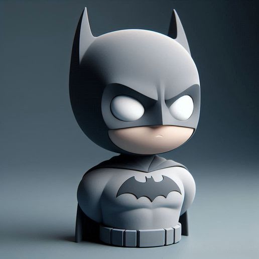👤 Batman bust mini funko・ STL File for 3D printing・Cults