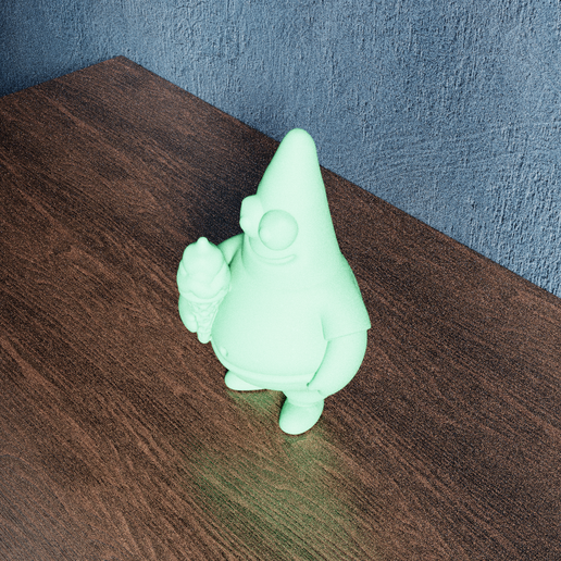 ⭐ Chibi Patrick Star・Free STL File for 3D printing・Cults