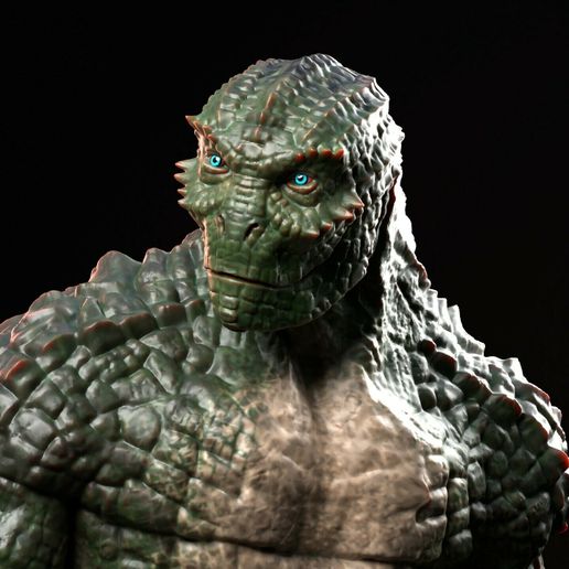🦎 RPG Lizard Man・Free STL File for 3D printing・Cults
