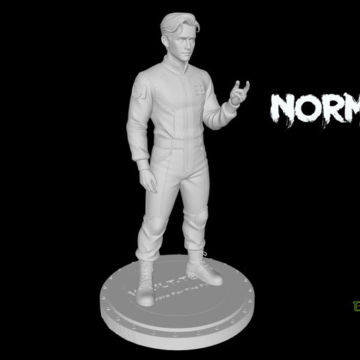 🦸 Norm Mc L・ STL File for 3D printing・Cults