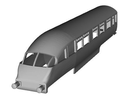 🚂 LNER Coronation coaches LNER Observation Coach original 1/148 scale ...