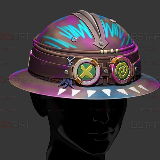🎩 Isha Hat Arcane Netflix - league of legends Cosplay・ 3D File for 3D ...