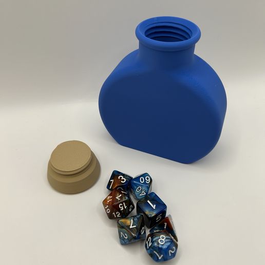 🧪 Potion Container Set Dice Box for RPG, Dungeons and dragons, Magic ...