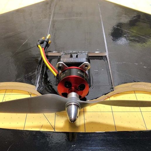 🪶 Flying Wing or RC Plane Brushless Motor Mount・Free STL File for ・Cults